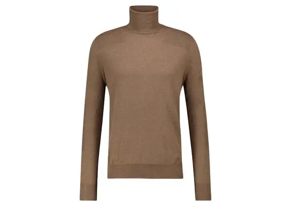 Amiri Fitted Wool Turtleneck Sweater