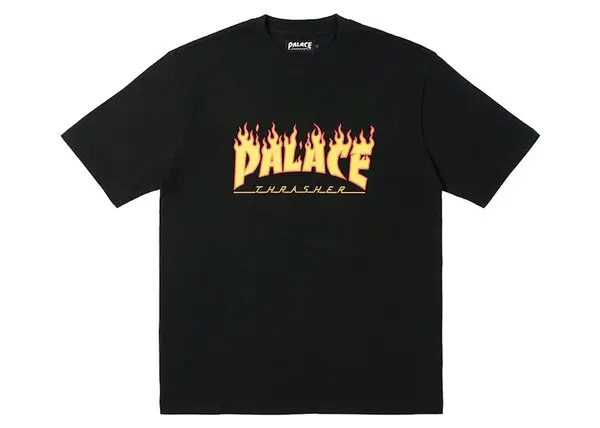 PALACE X Thrasher T-shirt - Black