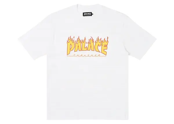 PALACE X Thrasher T-shirt - White