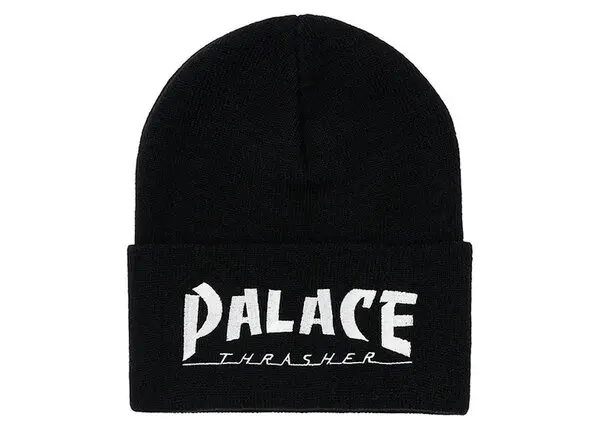 PALACE X Thrasher Beanie - Black
