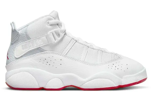 JORDAN 6 Rings Sneakers - White/mystic Hibiscus/pure Platinum