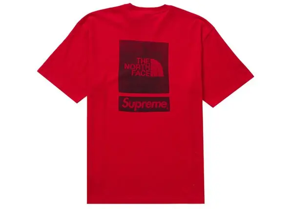 Supreme The North Face Short Sleeve Top - Red