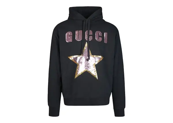 Gucci Logo-sequined Hoodie