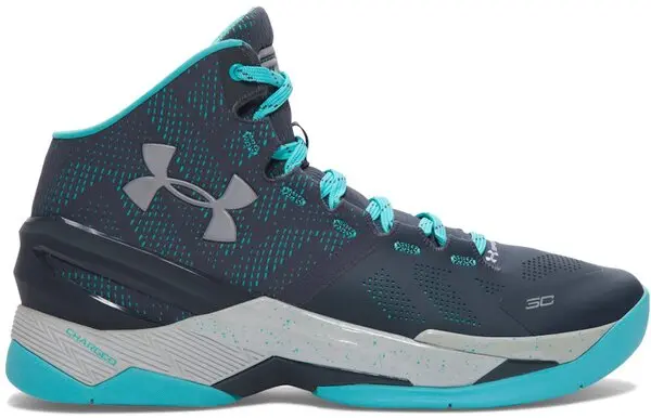 Under Armour Ua Curry 2 Rainmaker - Obsidian/neptune Blue/metallic Silver