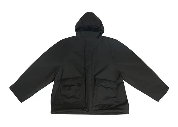 Balenciaga Bb Icon Kick Oversized Parka