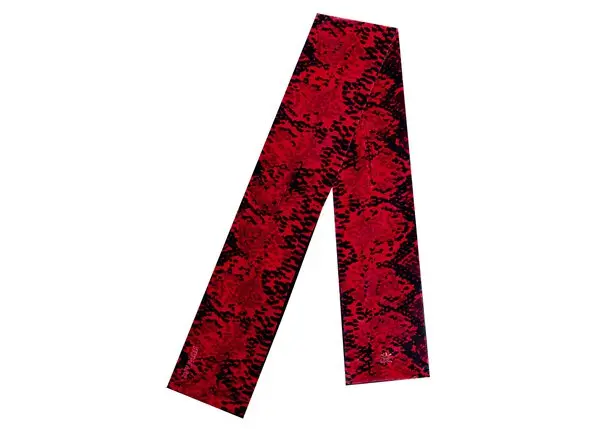 Adidas Ivy Park Faux Fur Scarf - Cherry Wood/red