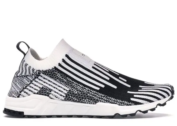 Adidas Eqt Support Sock - Cloud White/core Black/sub Green