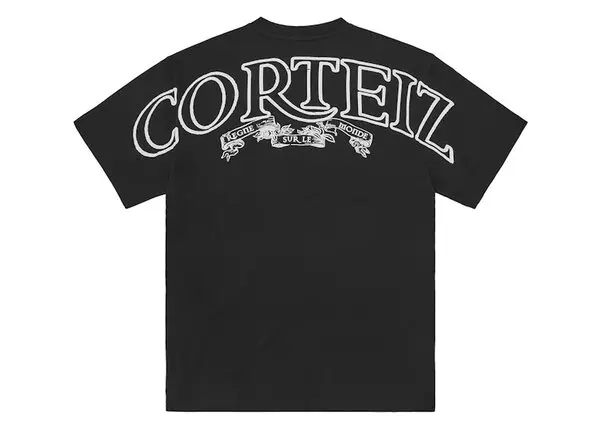 CORTEIZ Royale Heavyweight Tee Shirt - Black