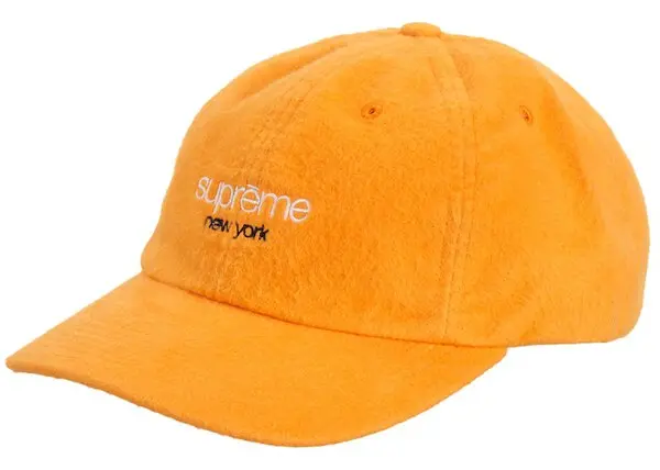 Supreme Washed Flannel 6-panel Cap - Gold