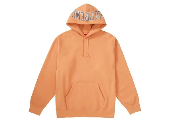 Supreme Hooded Sweatshirt - Pale Orange