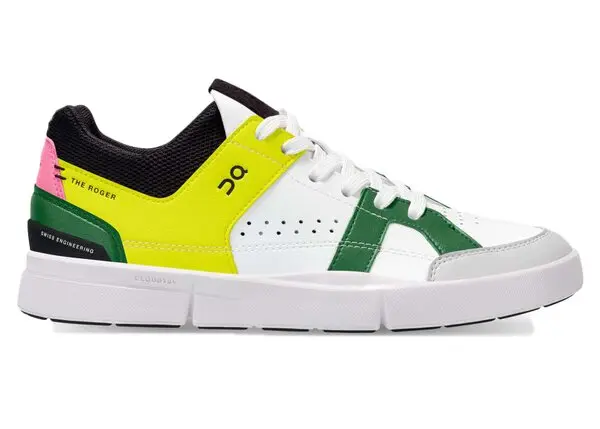 On The Roger Clubhouse Sneakers - Yellow/white