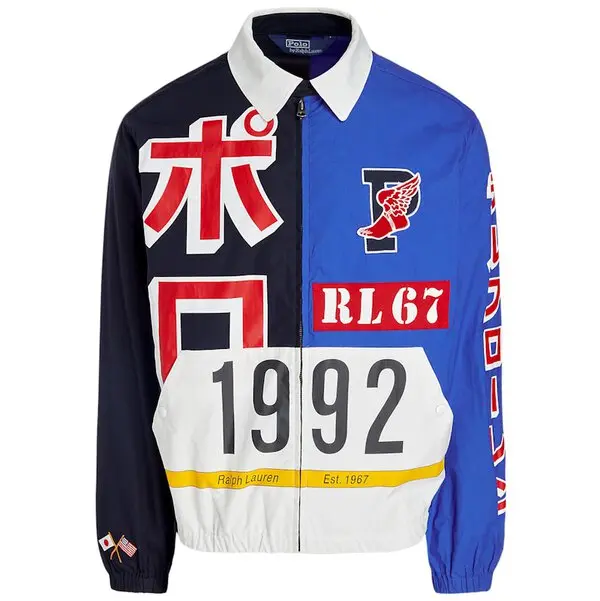 Polo Ralph Lauren Tokyo Stadium Jacket - Navy Blue