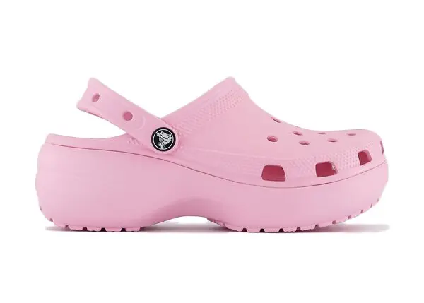 CROCS Classic Platform Clog - Flamingo