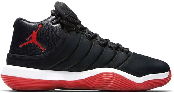 JORDAN Super.fly 2017 - Black/university Red/white