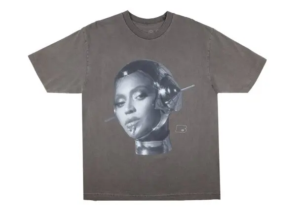 BEYONCE Supernova Renaissance World Tour Exclusive Tee Shirt - Washed Grey
