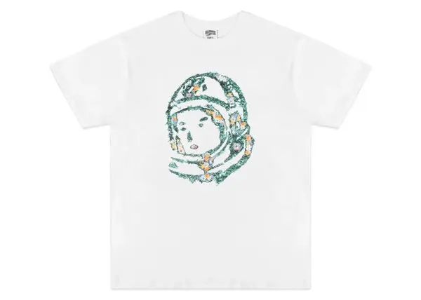 BILLIONAIRE BOYS CLUB Helmet Tee Shirt - White