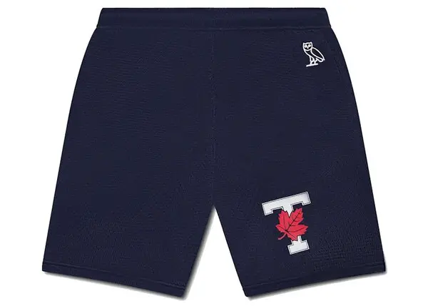 OVO X University Of Toronto Mesh Short - Navy Blue