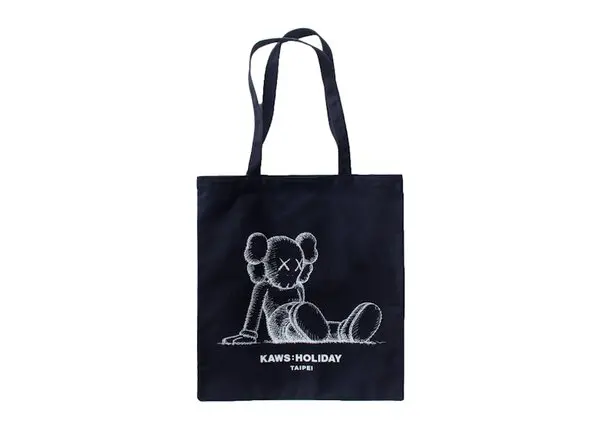 KAWS Holiday Limited Companion Tote Bag - Navy Blue