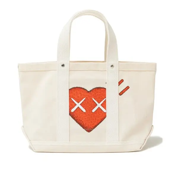 KAWS X Human Made Small Tote Bag