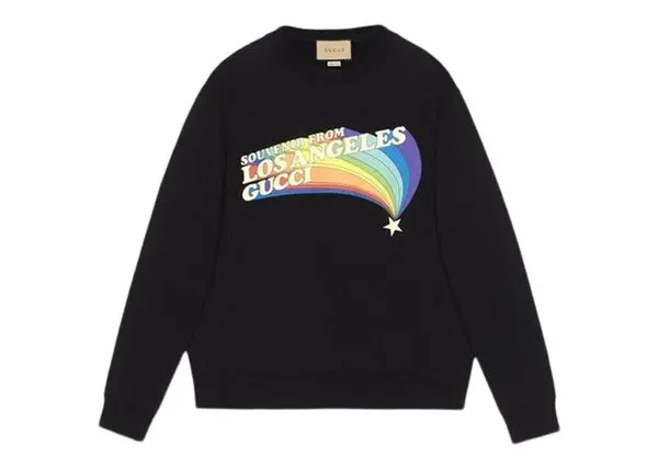 Gucci Souvenir From Los Angeles Sweatshirt - Black