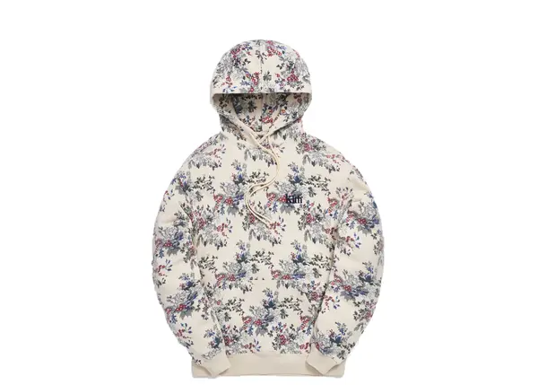 Kith Floral Williams Iii Hoodie - Ivory/Multi | Editorialist
