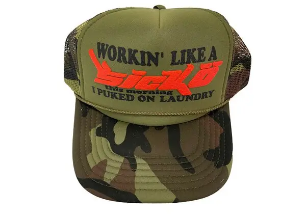 SICKO Laundry Trucker Hat - Camo