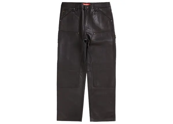 Supreme Leather Double Knee Painter Pant