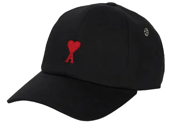 Ami Adc Embroidery Cap - Black
