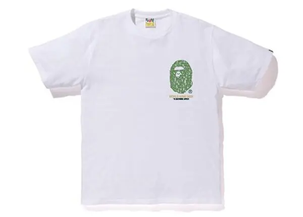 A BATHING APE City Tokyo Kanji Tee Shirt - White