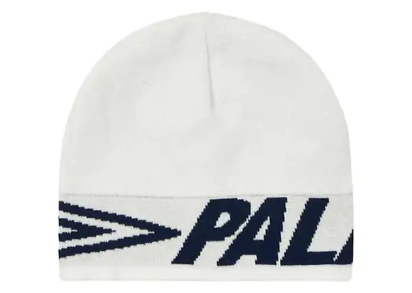 PALACE X Umbro Nein Cuff Beanie - White
