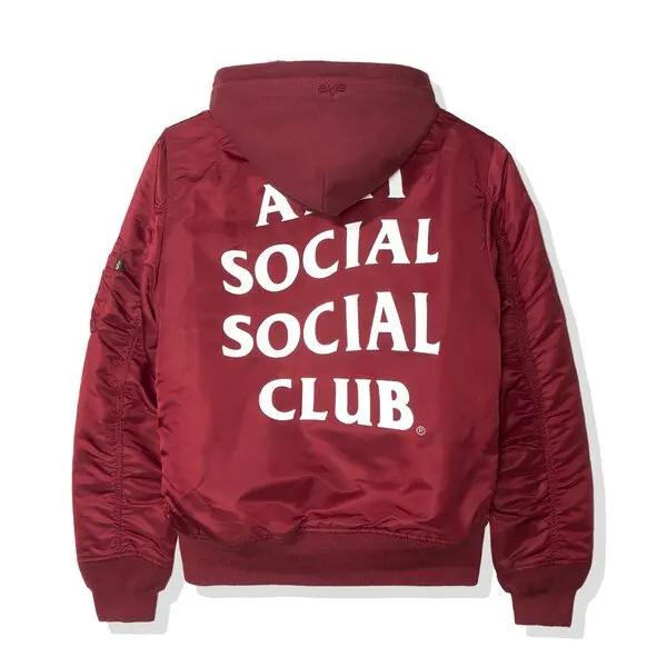 ANTI SOCIAL SOCIAL CLUB Smog Ma1 Alpha Jacket