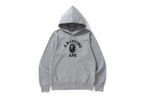 A BATHING APE College Pullover Hoodie