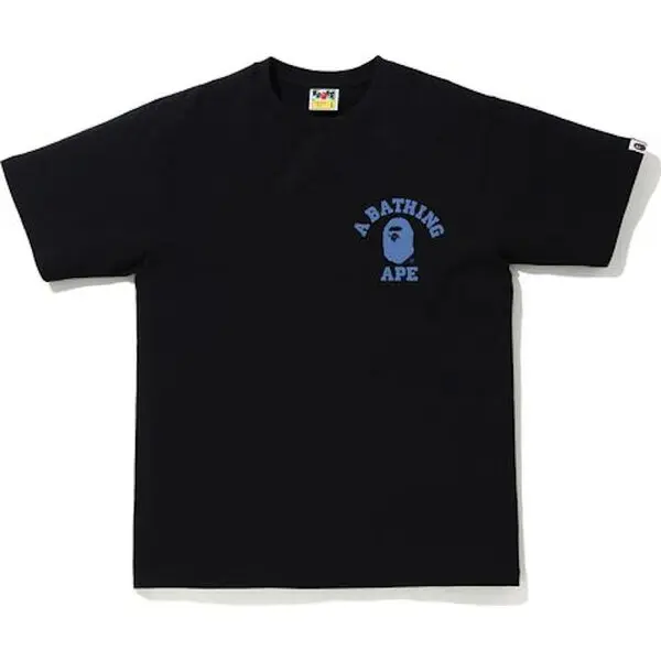A BATHING APE Camo College Ats Tee Shirt