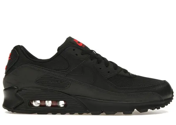 Nike Air Max 90 Reflective - Black/light Crimson