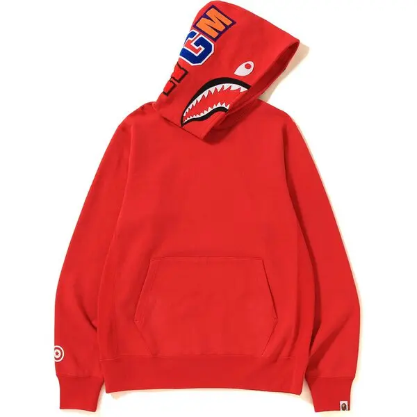 A BATHING APE Shark Pullover Hoodie - Red