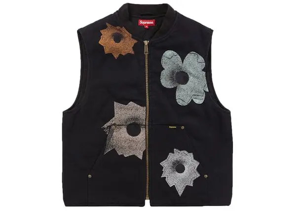Supreme Nate Lowman Work Vest - Black
