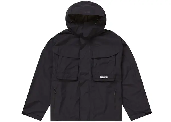 Supreme Gore-tex Paclite Shell Jacket - Black