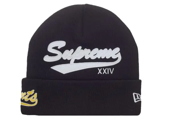 Supreme New Era Salvation Beanie - Black
