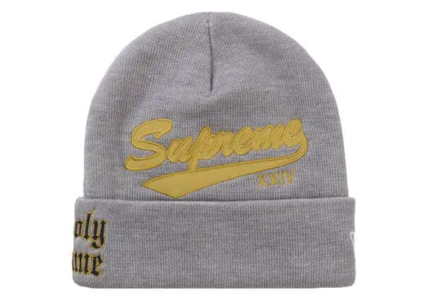 Supreme Salvation Beanie - Heather Grey