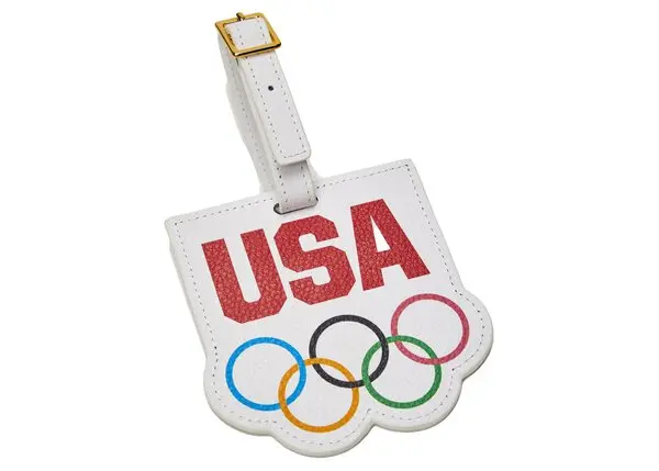 Kith For Team Usa Olympics Rings Luggage Tag - White