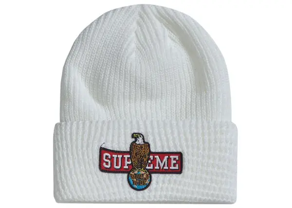 Supreme Eagle Beanie - White