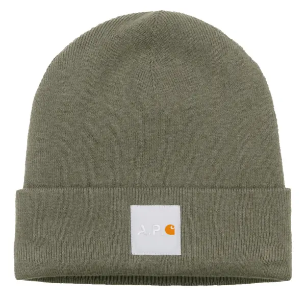 Carhartt Wip X Apc Watchtower Beanie - Light Khaki