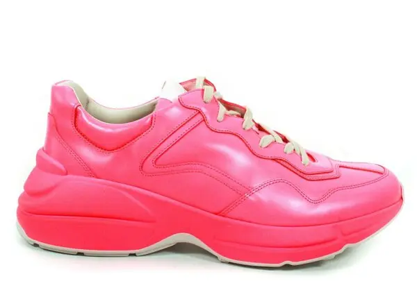 Gucci Rhyton Neon Sneakers