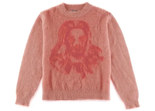 SAINT MXXXXXX X Born X Raised" Clown Pullover