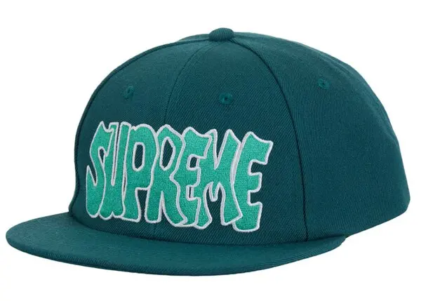 Supreme Creep 6-panel Cap - Dark Teal