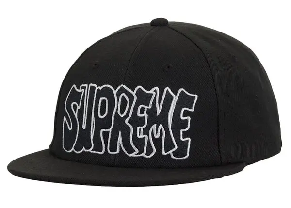 Supreme Creep 6-panel Cap - Black