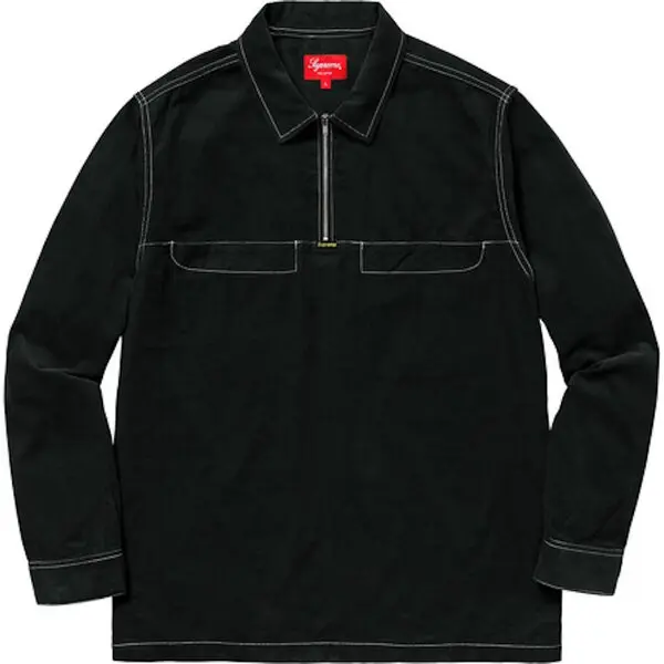 Supreme Corduroy Half Zip Shirt