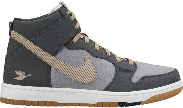 Nike Dunk Cmft Swoosh Sporting Club Sneakers - Anthracite/bamboo/cool Grey