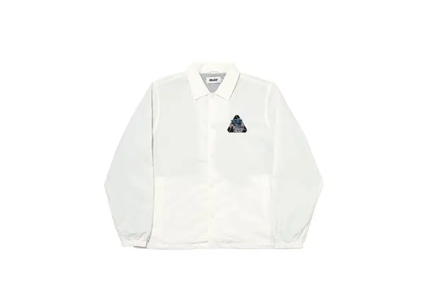 PALACE Ripped Coach Jacket - White
