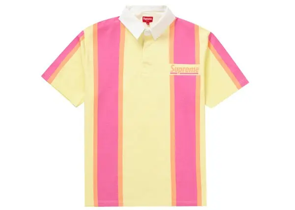 Supreme Stripe Short Sleeve Rugby Shirt
